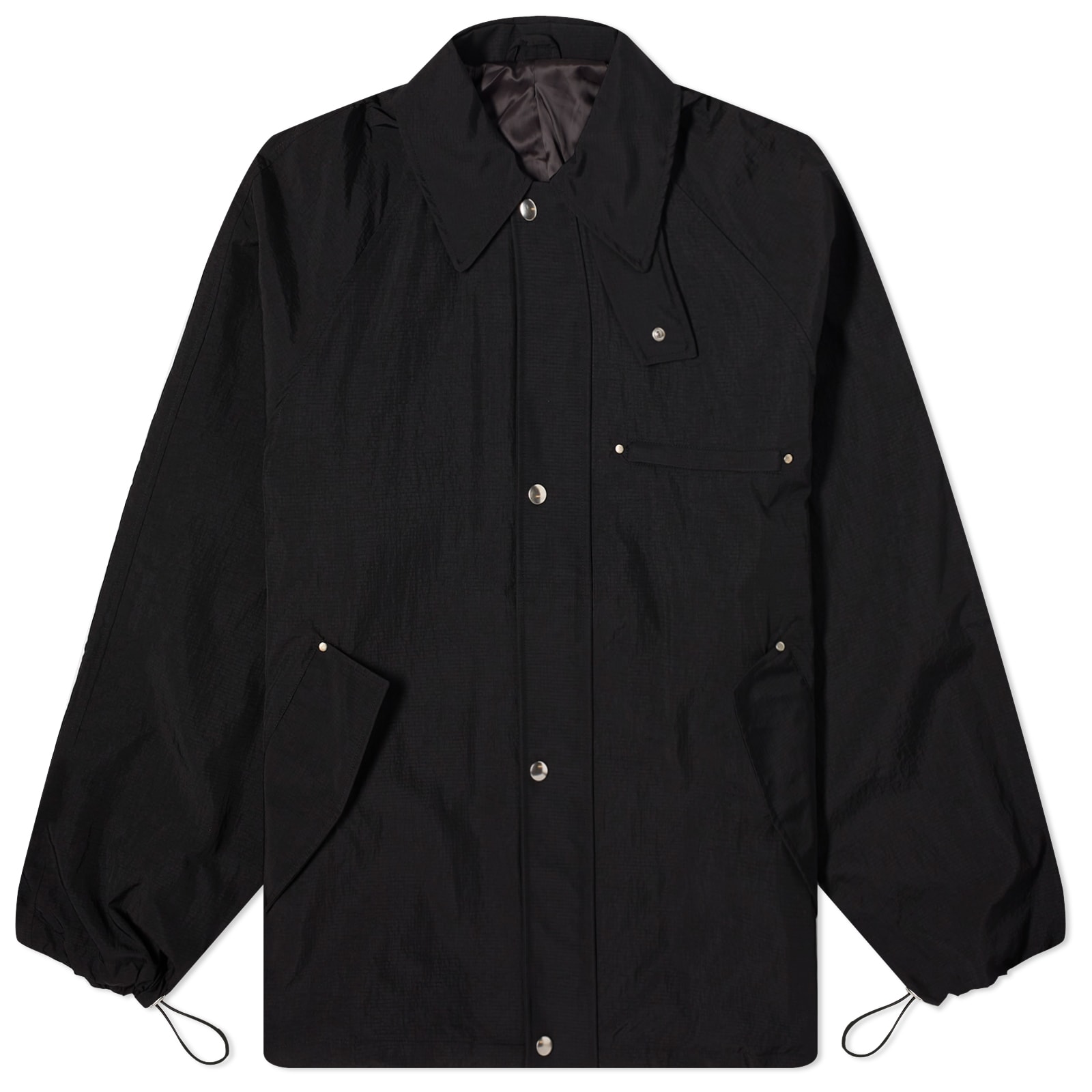 mfpen エムエフペン 23AW prestige Jacket Mfpen Prestige Jacket In Recycled Black Ripstop - 50% Off
